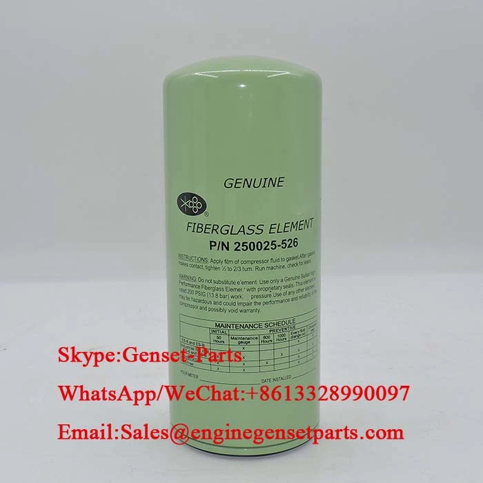 Sullair Hydraulic Filter 250025-526 250025526 Manufacturers ...